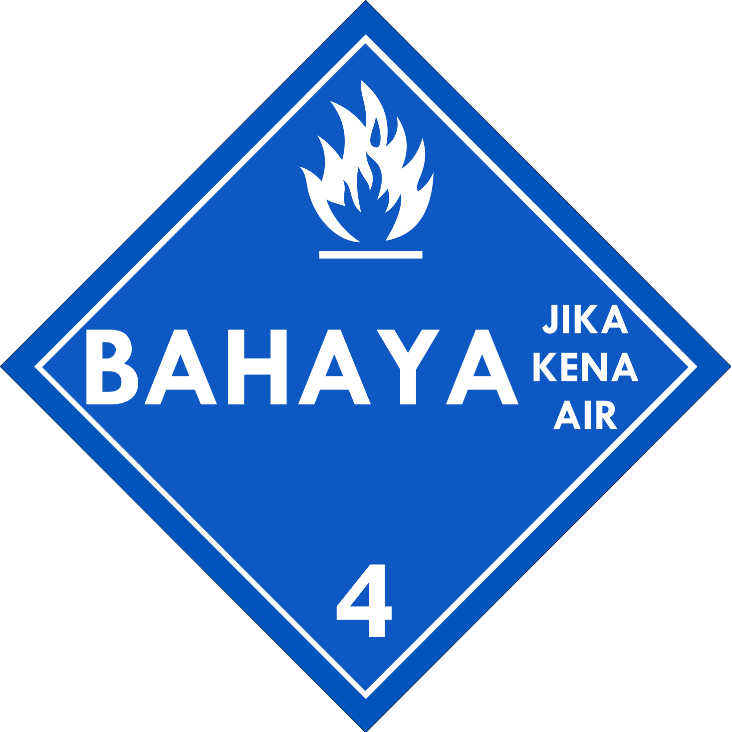 Label (Tanda/Simbol) Transportasi Bahan (Material) Berbahaya / B3 ...