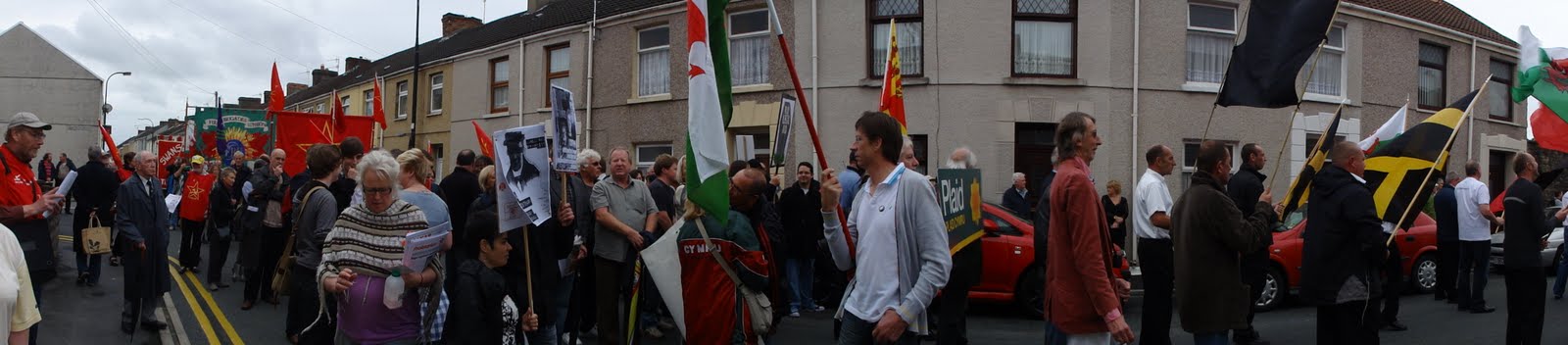 WORKINGMAN'S BLUES: Free Wales Army on the march?