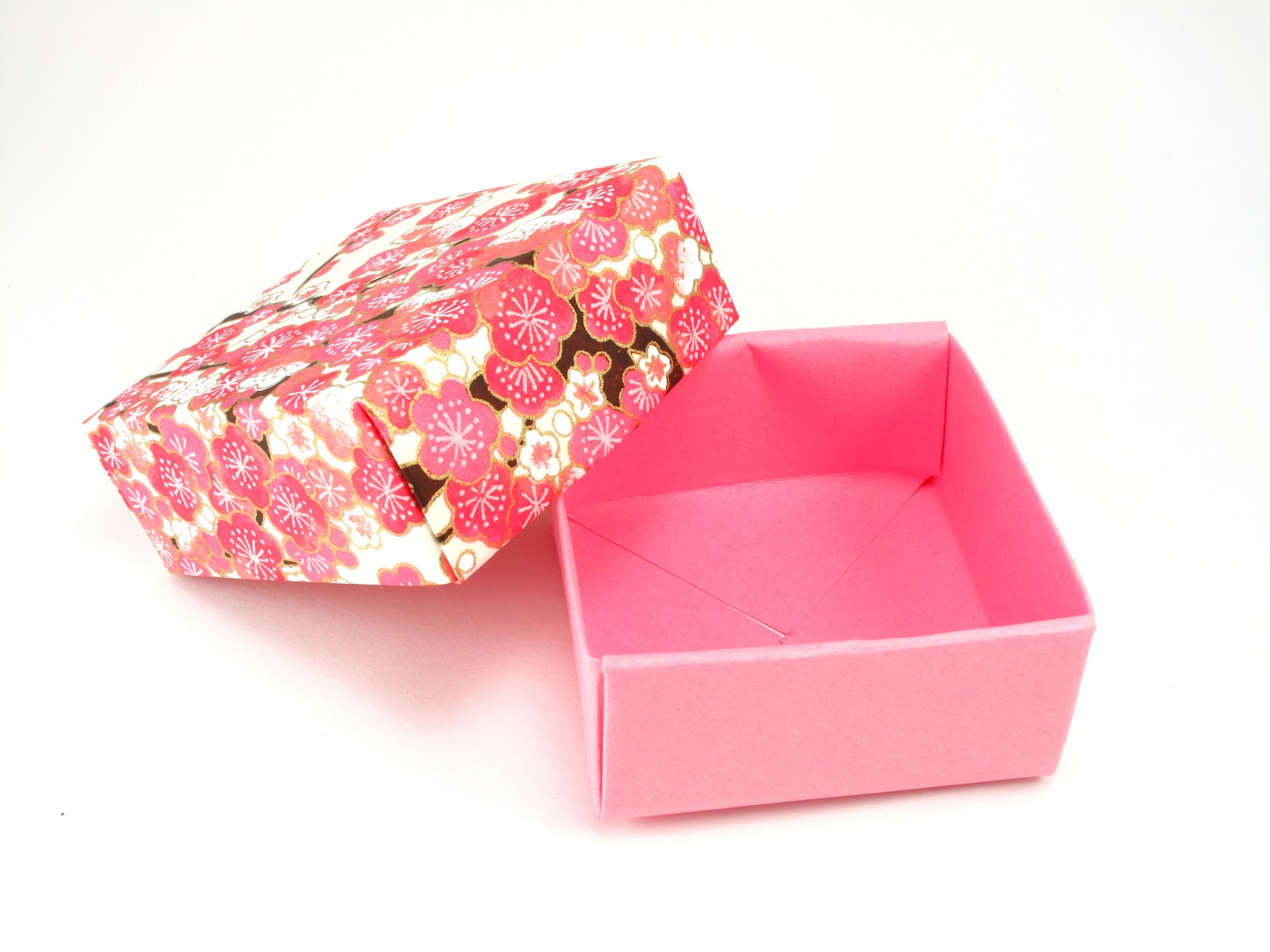Bead Origami: Origami Interlude: Larger Masu Boxes
