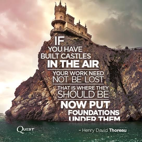 New Thought Guy: Foundations Under My Castles In the Air