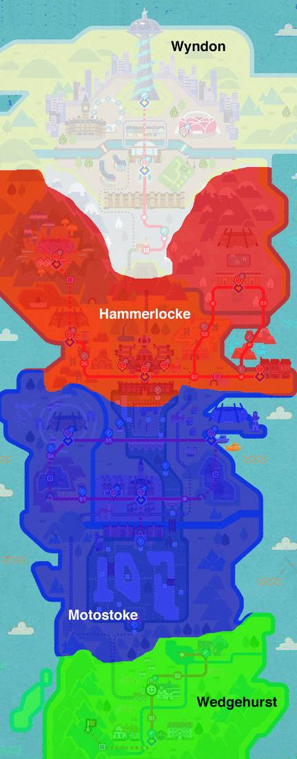 A geografia de Galar revista em detalhes - Nintendo Blast