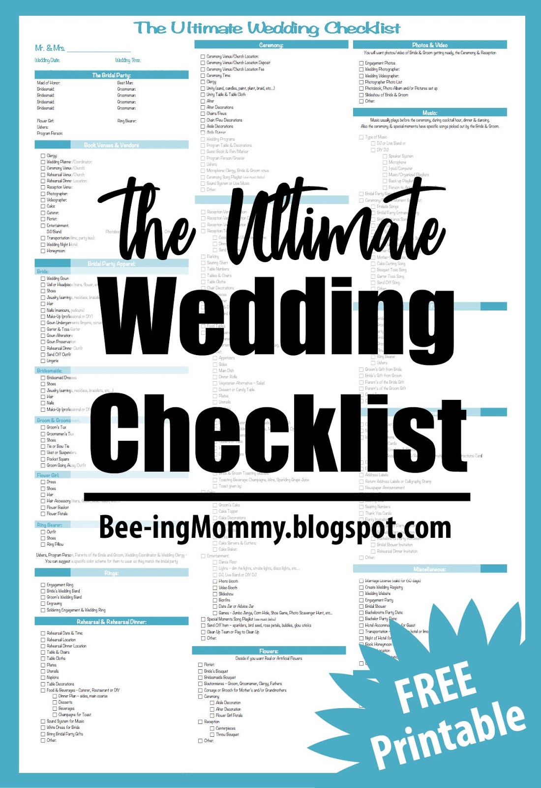 Ultimate Wedding Checklist Wedding Checklist Free Pri - vrogue.co Ultimate Wedding Checklist Wedding Checklist Free Pri - vrogue.co