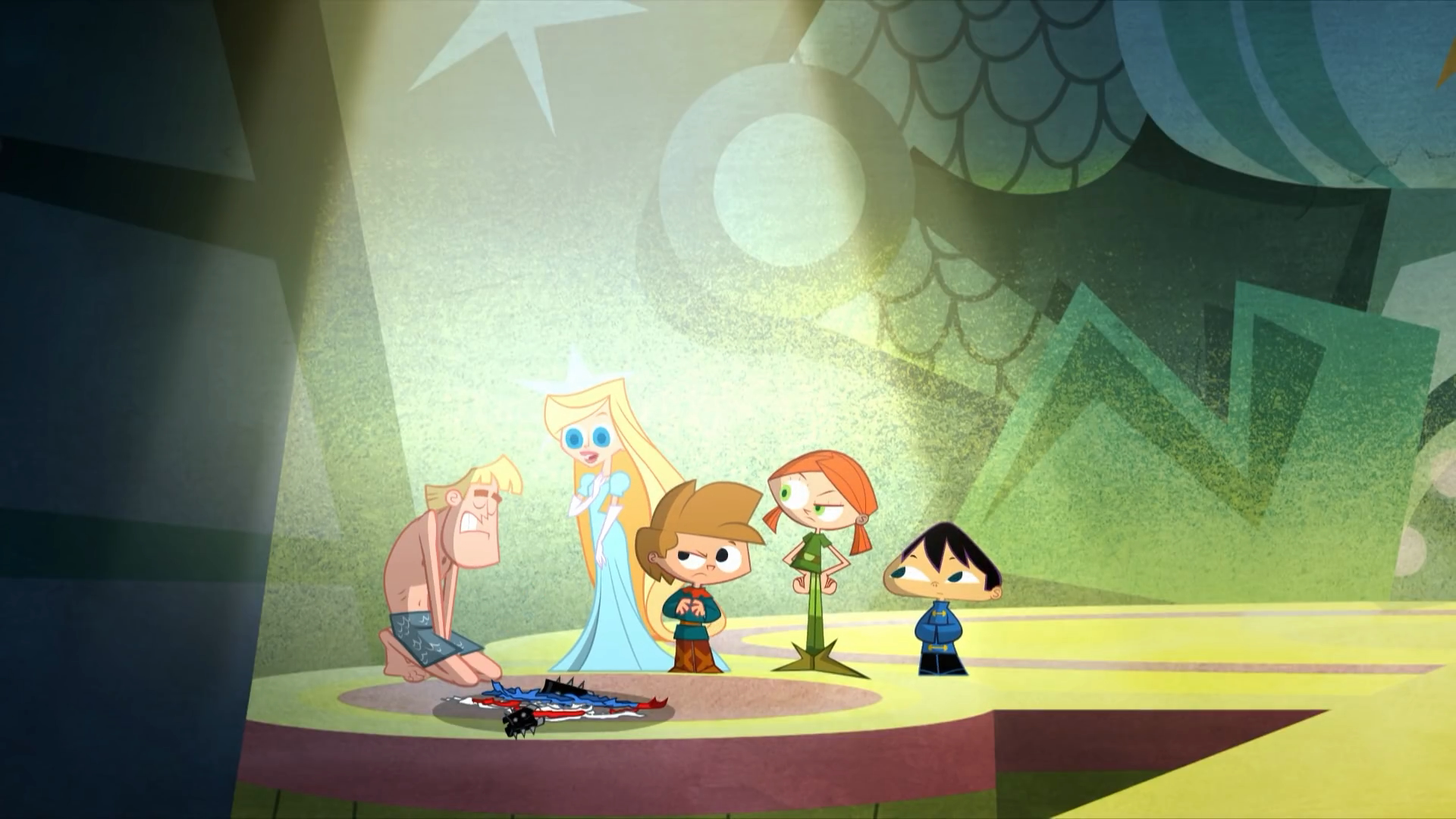 Shirtless Drawn Cartoon Boys: Shirtless Sir Roderick in Gawayn