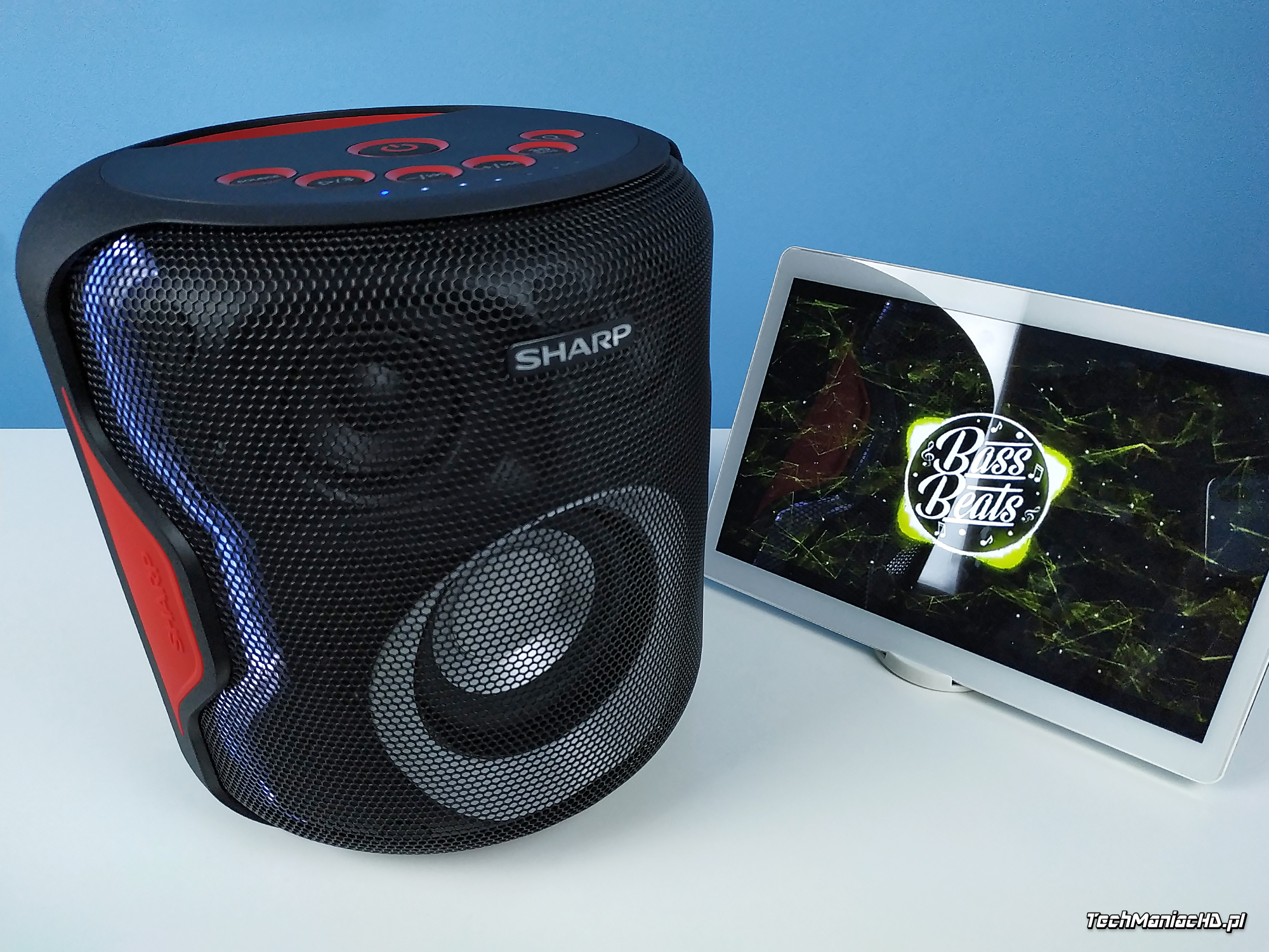 TechManiacHD: Sharp PS-919 BK - recenzja głośnika imprezowego
