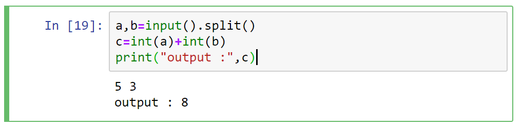 Variable declaration and User inputs