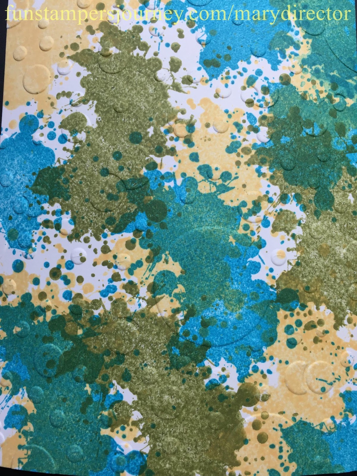 KreatesKards Journey: Fun Stampers Journey Creating Backgrounds With ...