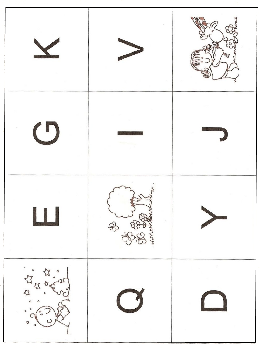 el rincón de infantil: ¡VAMOS A JUGAR AL BINGO..... DE LETRAS!