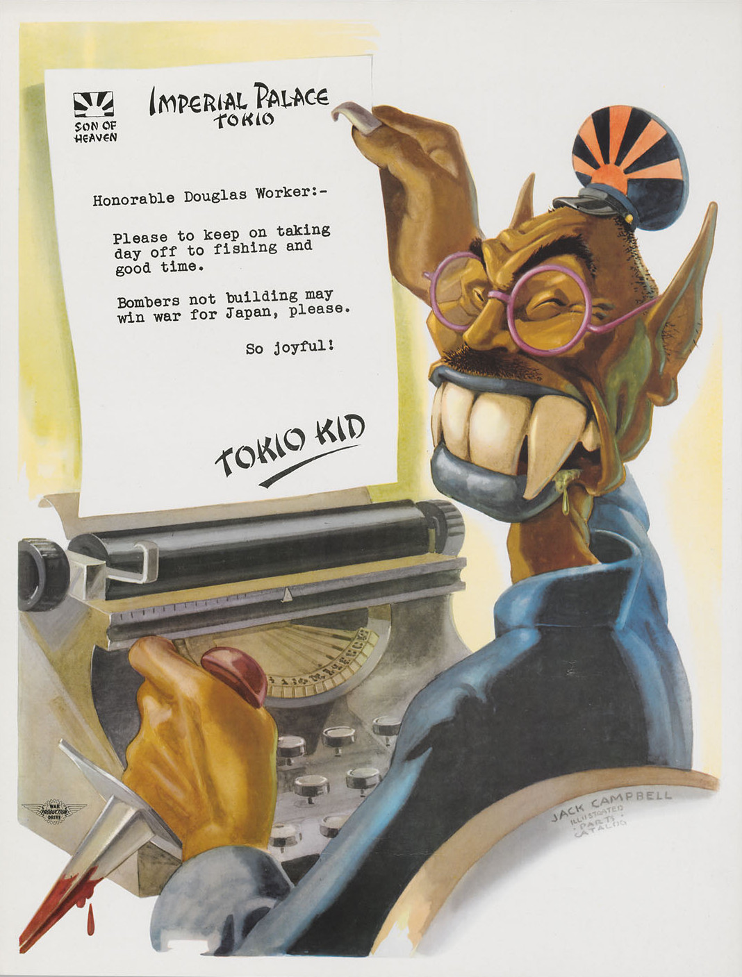 DETECTIVES DE GUERRA: "Tokio Kid Say". Propaganda estadounidense en la IIGM