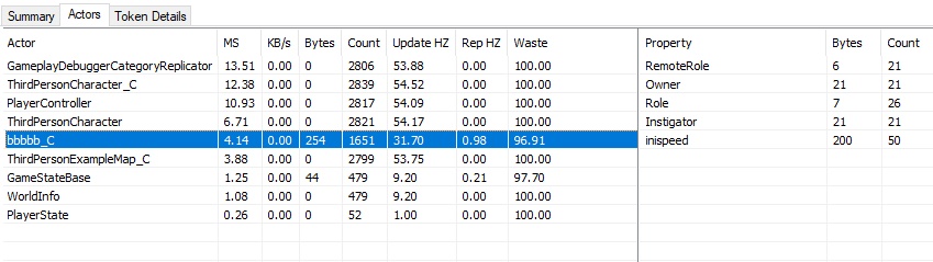 UE4 Network Profiler介紹 (一)