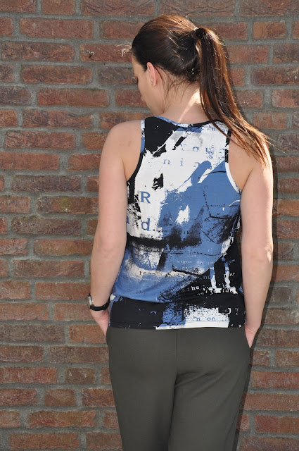 Calcedonia Sewing: Lago Tank -Free pattern from Itch to stitch