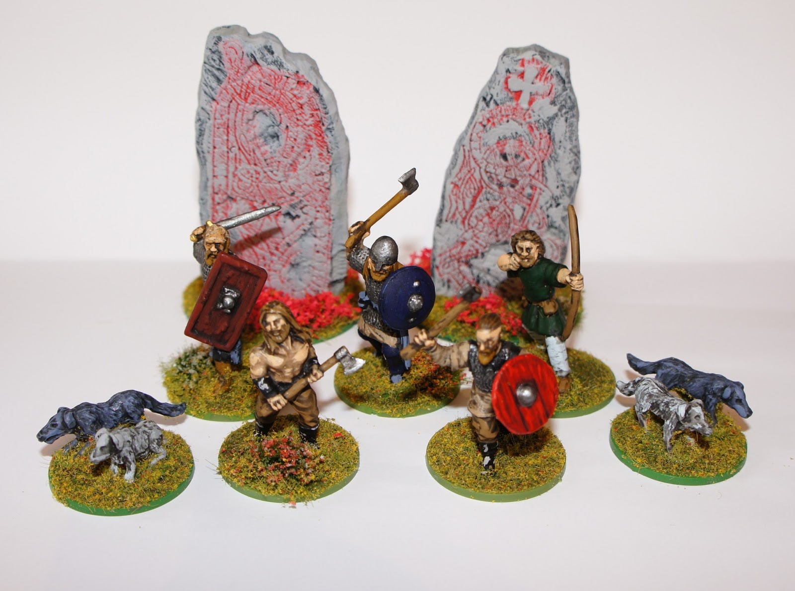 Wargaming in Sverige!: Here come some more 28mm Vikings and extras!