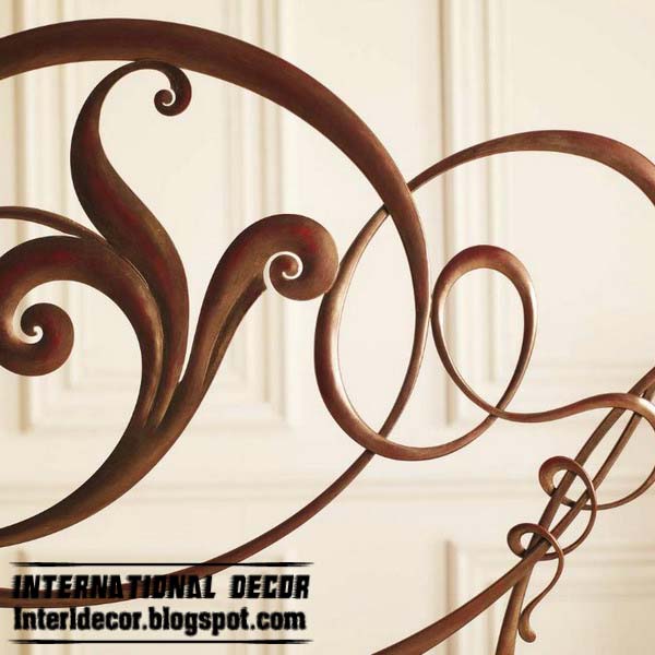 Wrought iron furniture: cool ideas for different rooms