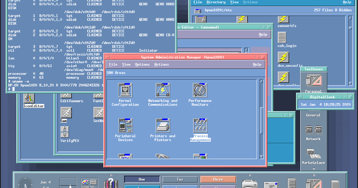 HPUX 10.20 on HP 9000/778 PA-RISC Guest Virtualization using QEMU on ...