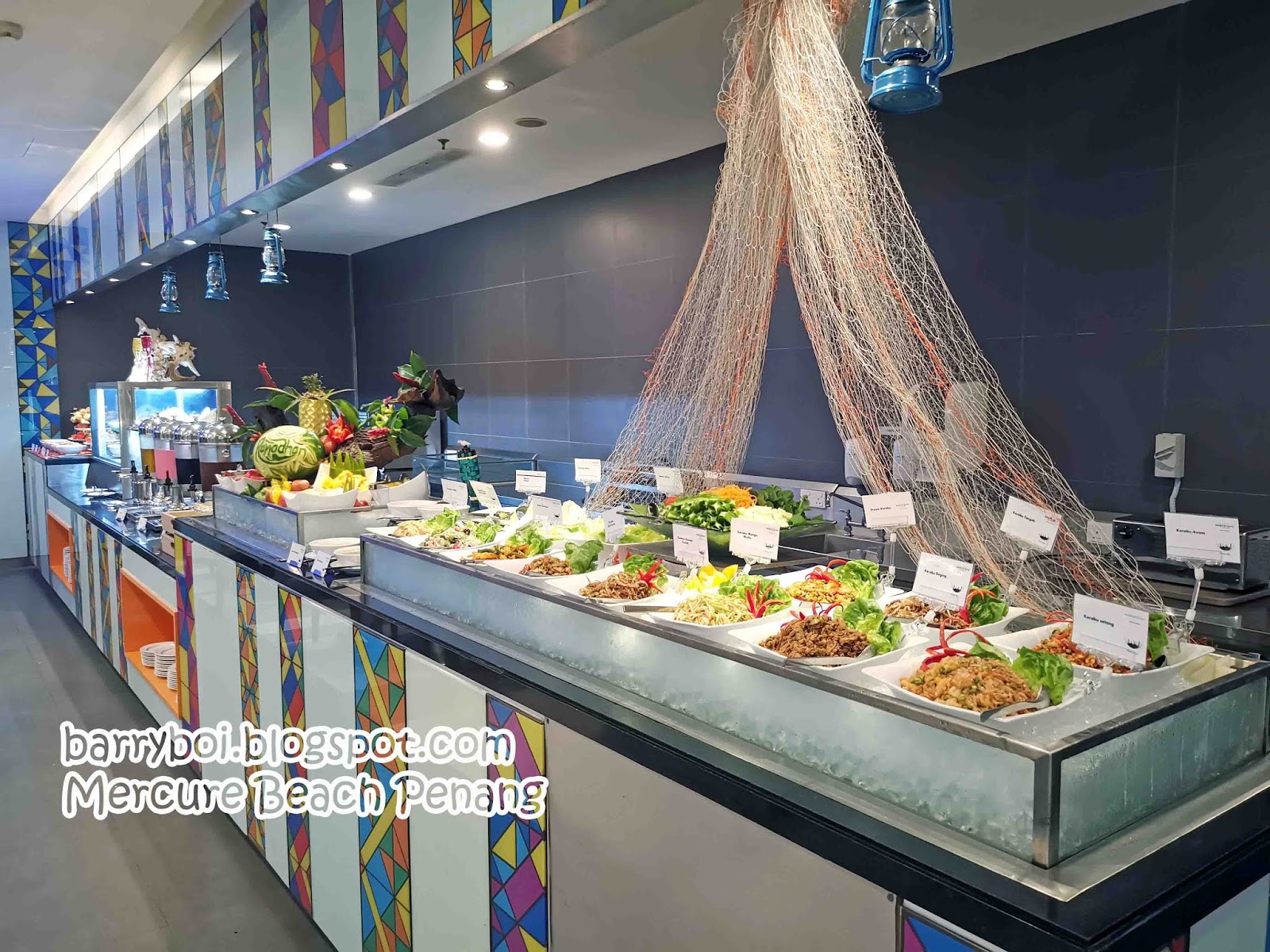 Buffet Dinner at Mercure Beach Penang
