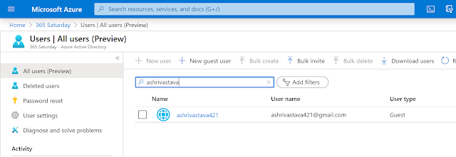 Arpit's Dynamics 365 Blog: Add Guest Users in Azure Active Directory ...