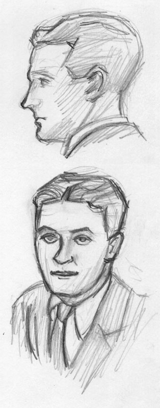 Craig Orback Illustration: F. Scott Fitzgerald and the Jazz Age