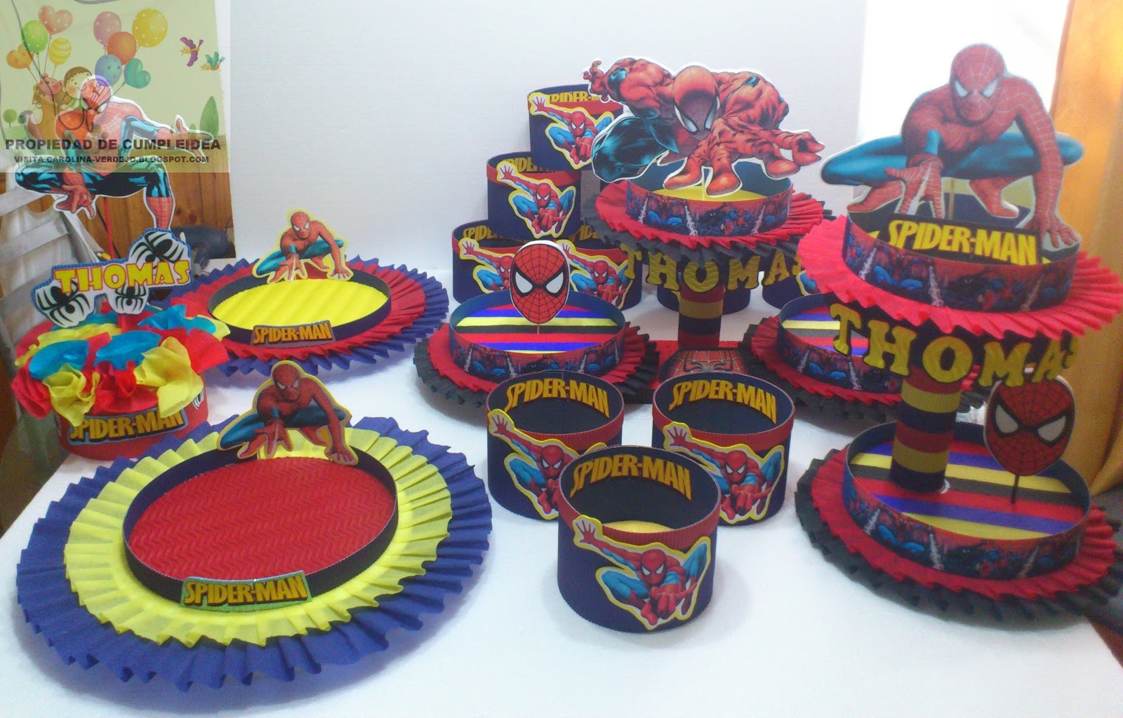 Spiderman Figura Placa De Adorno Great Power Spider-man Homem Aranha