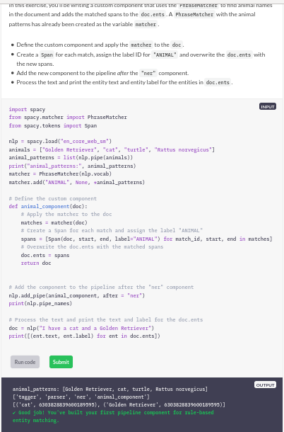 spacy exploration part 3: spacy data structures and pipelines