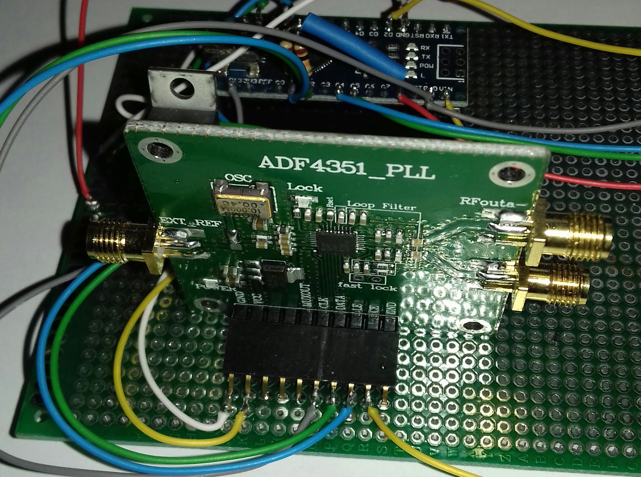 The "Speaky" HF SSB transceiver and other homebrew projects: ADF4351 ...