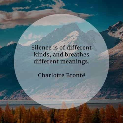 46 Silence quotes that will help reveal its true meaning