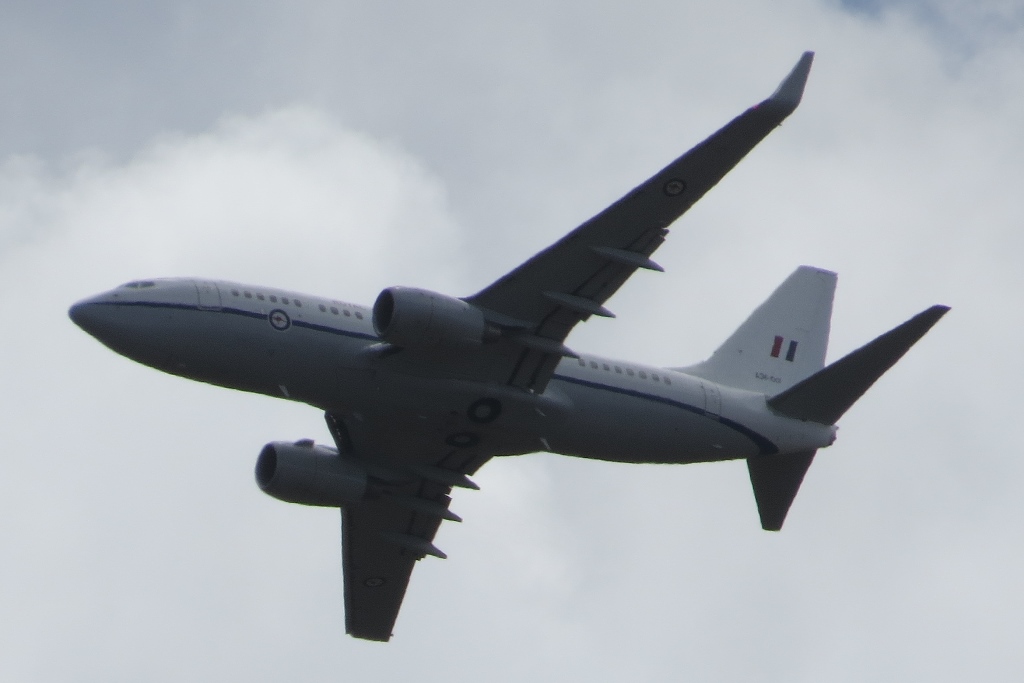 Central Queensland Plane Spotting: RAAF Boeing B737-7DT(BBJ) A36-001 ...
