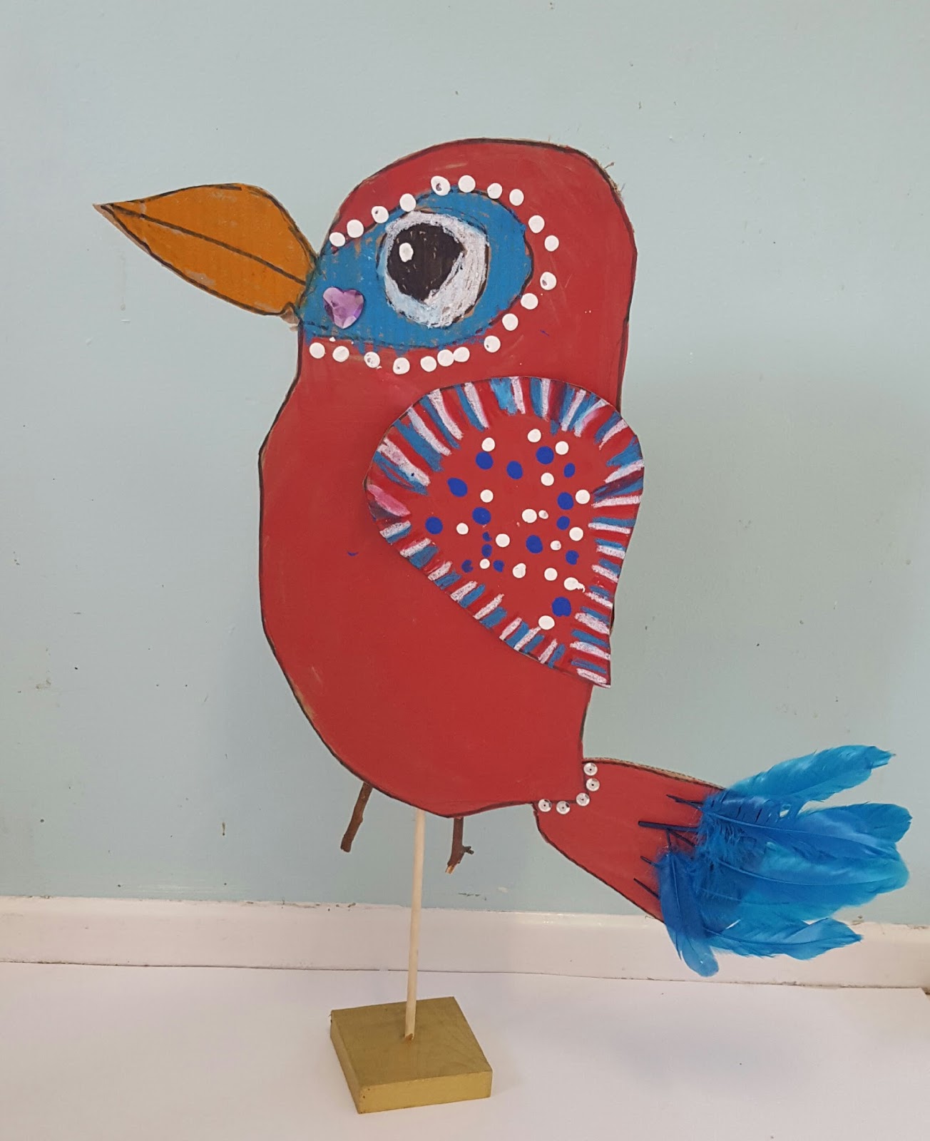 MaryMaking Recycled Cardboard Birds marymaking-recycled-cardboard-birds