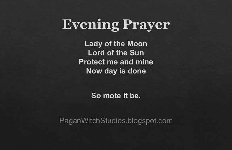 Pagan Witch Studies: Pagan Prayers
