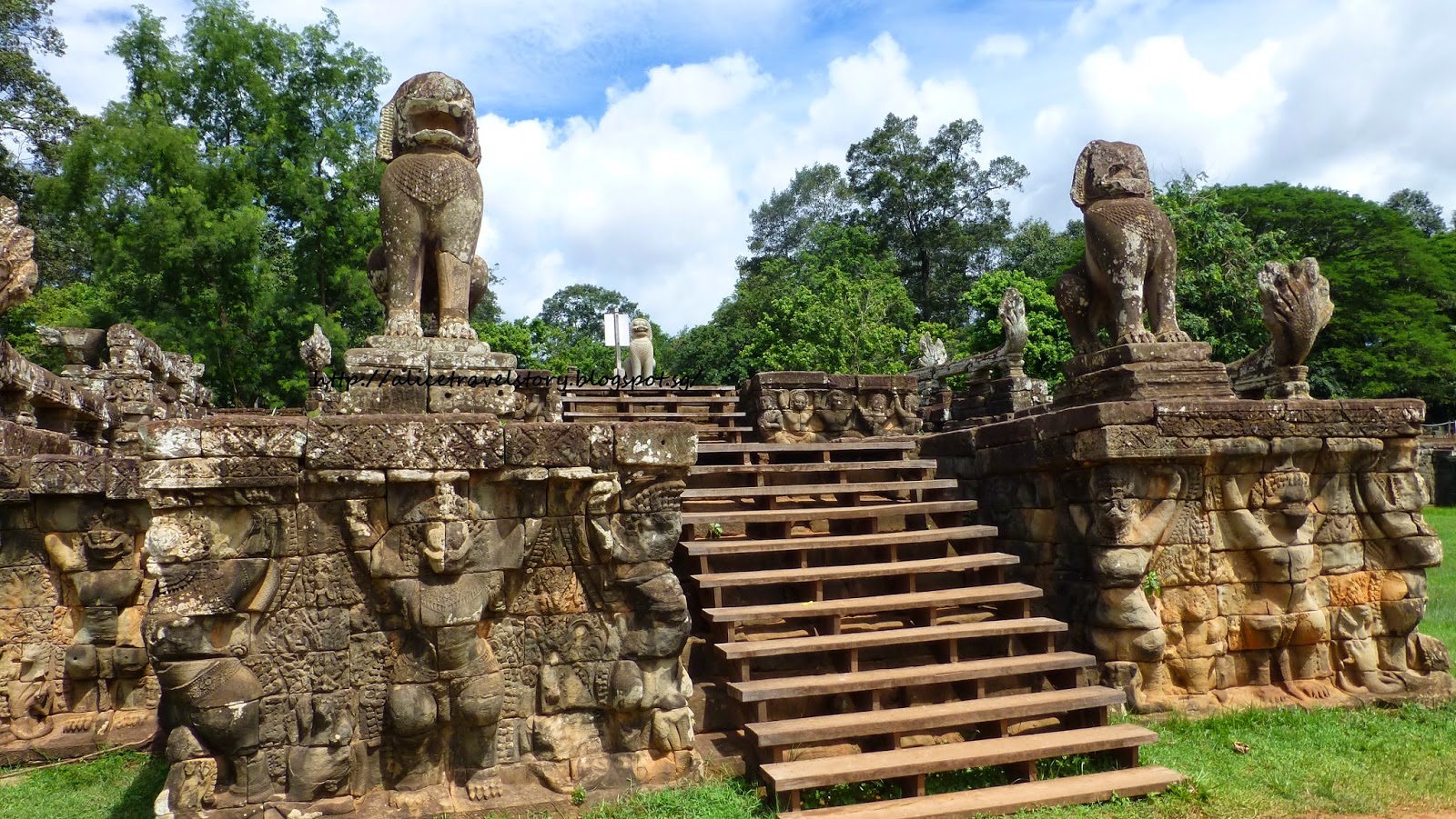 Alice Travelogue: Siem Reap Trip 2014 - Terrace of the Elephants