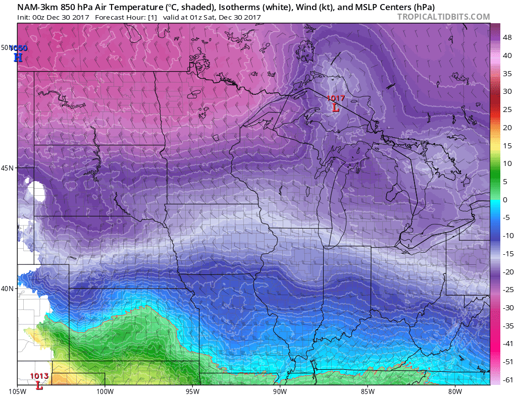 Jim LaDue view: The Strong Great Lakes Mesovortex of 30 - 31 December 2017