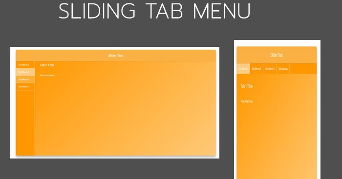 How to Create Super Sliding tab using Css and Jquery