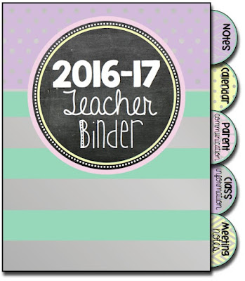 Mrs. Heeren's Happenings: Teacher Binders Updated for 2016-17