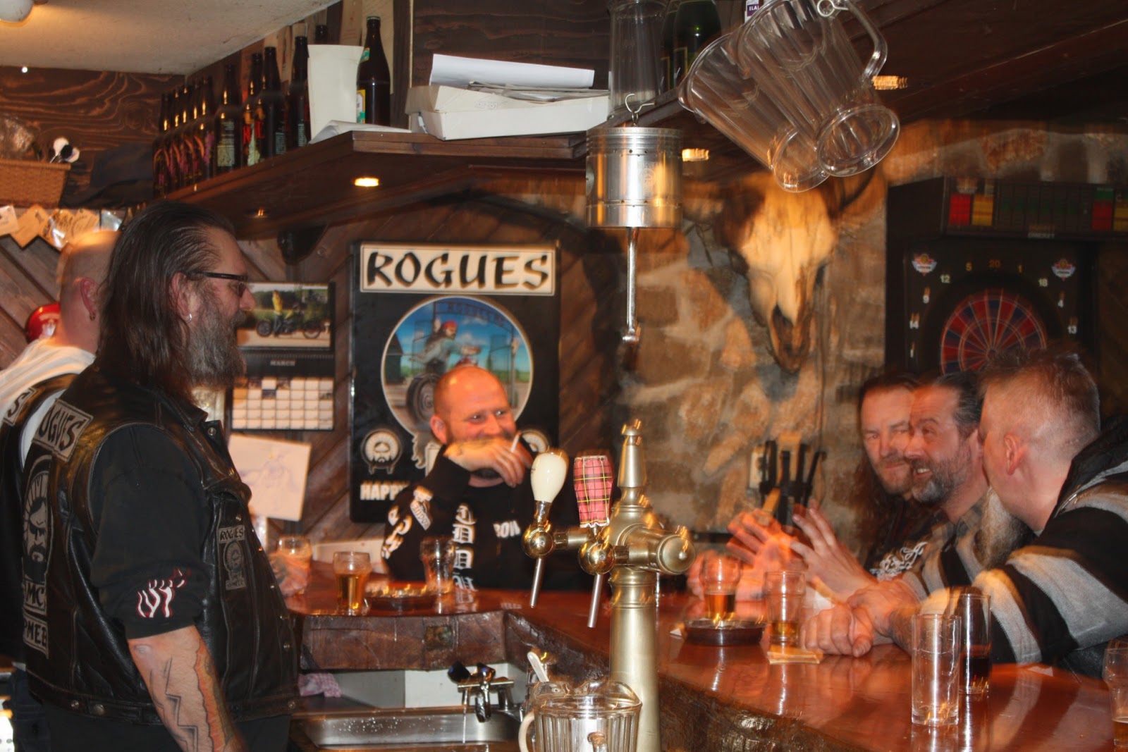 HARLEY BROTHERS LUXEMBOURG: ROGUES MC CLUBHOUSE