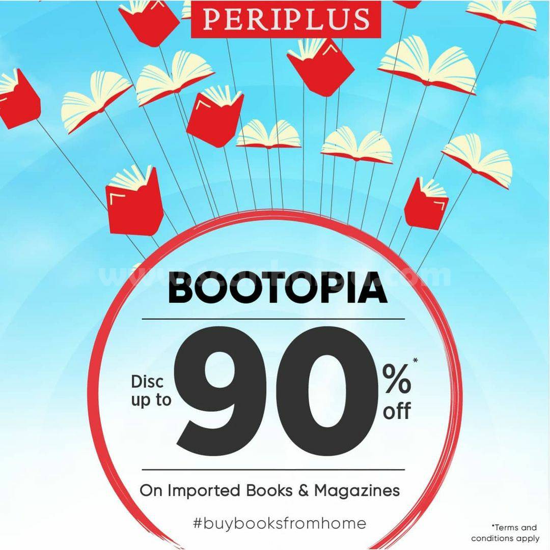 PERIPLUS Promo BOOTOPIA – Disc. up to 90% Off - scanharga