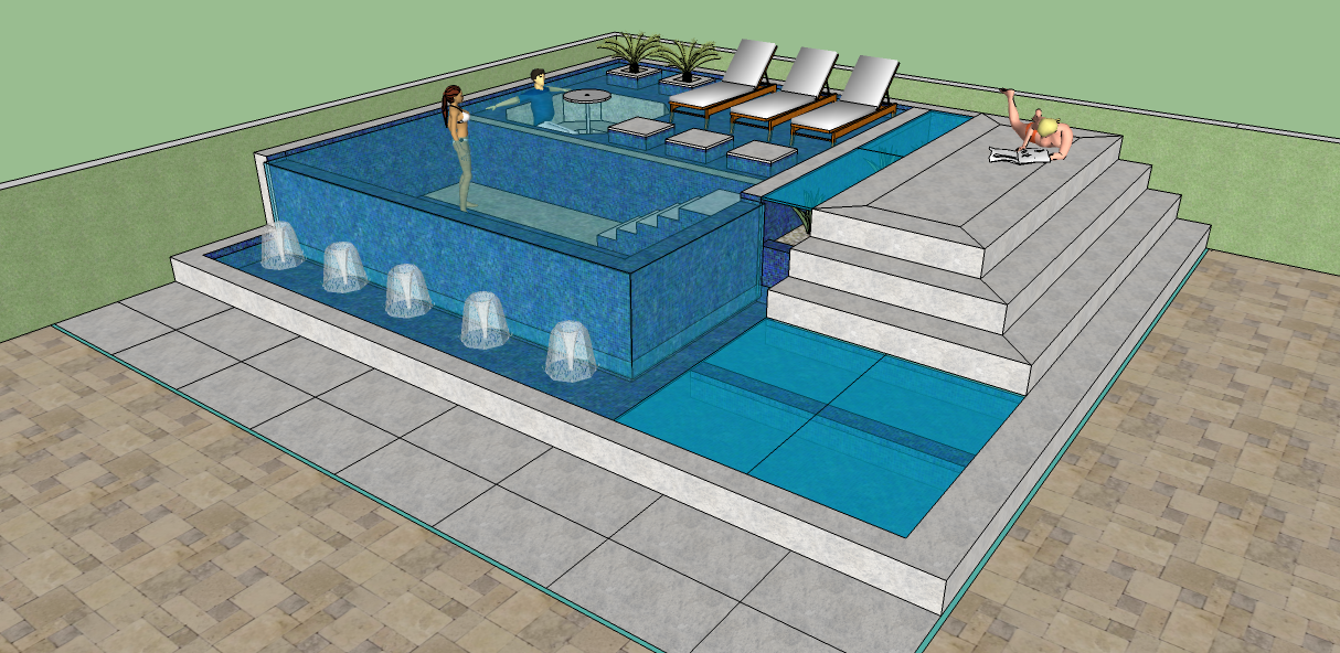 Projetos de Piscinas Raoni: Projetos de piscinas ''Fotos''