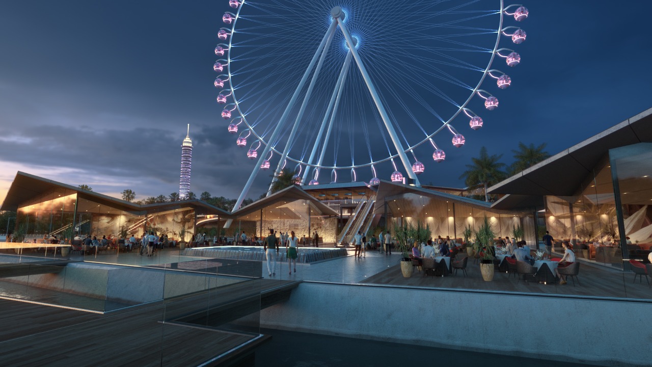 Cairo eye will be the first rotating wheel in Cairo and the largest in ...