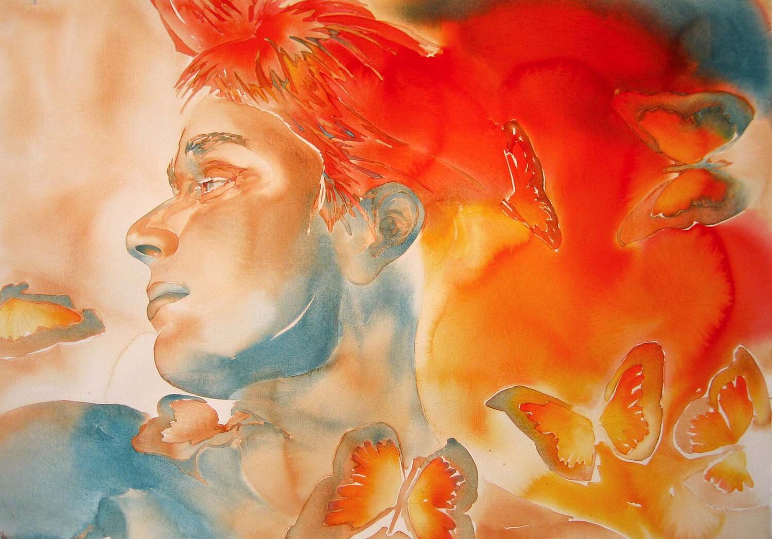 Carol Carter, 1955 | Watercolor painter | Tutt'Art@ | Pittura ...