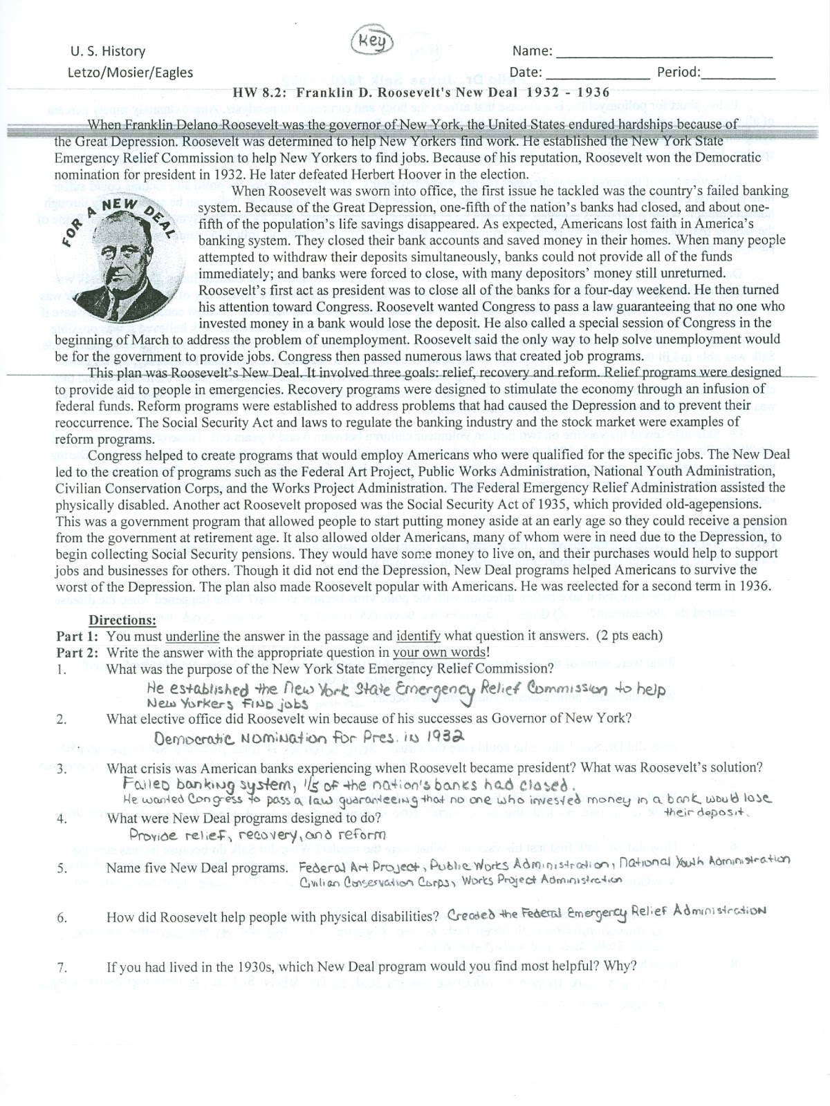 Mr. E's U.S. History and Black History Page: Unit 8 - The Great ...