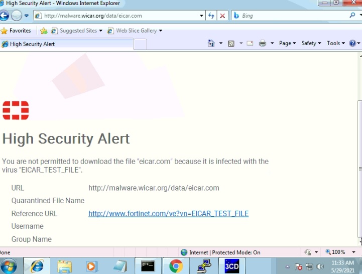My Cybersecurity Journal: FortiGate Logging and Antivirus Security Profile