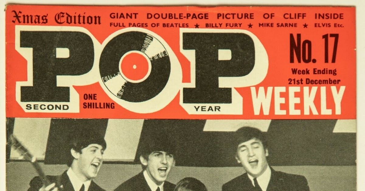 Vintage mags: The Beatles cover Pop Weekly