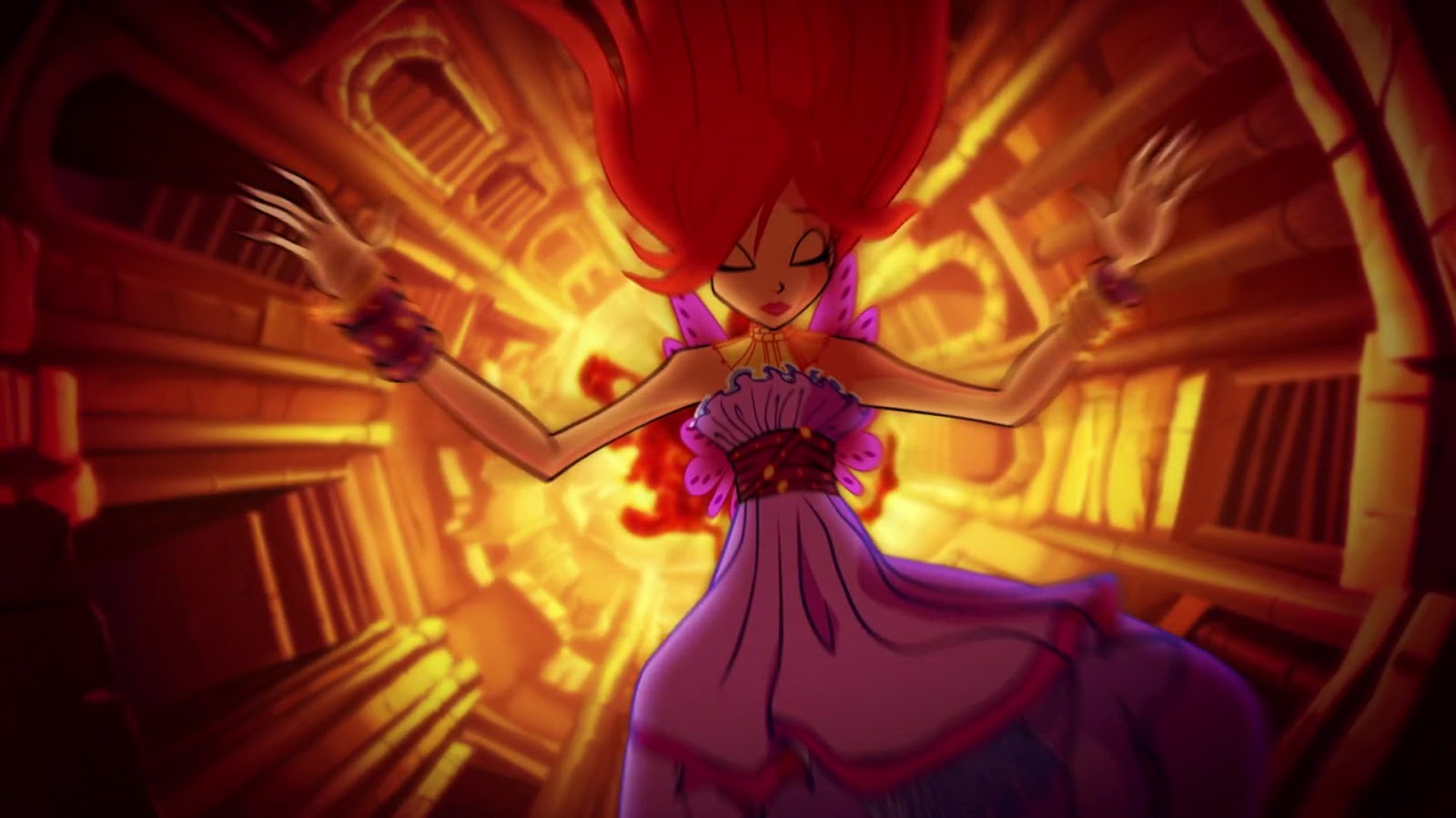 Imágenes y resumen del 6º episodio "Vortex of Flames" Winx Club 6º ...