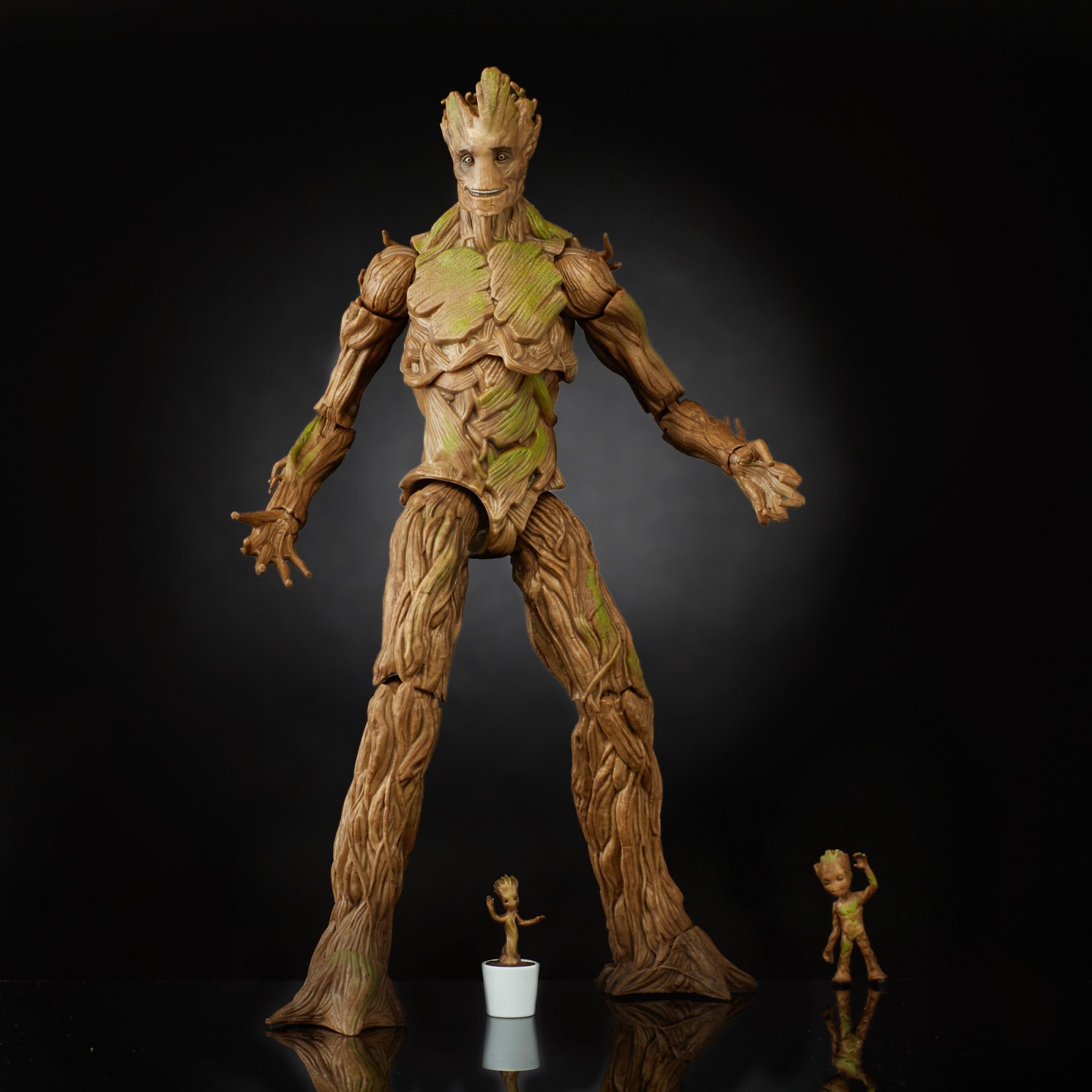 Marvel Legends Guardians of the Galaxy Groot Evolution Pack (Hasbro)