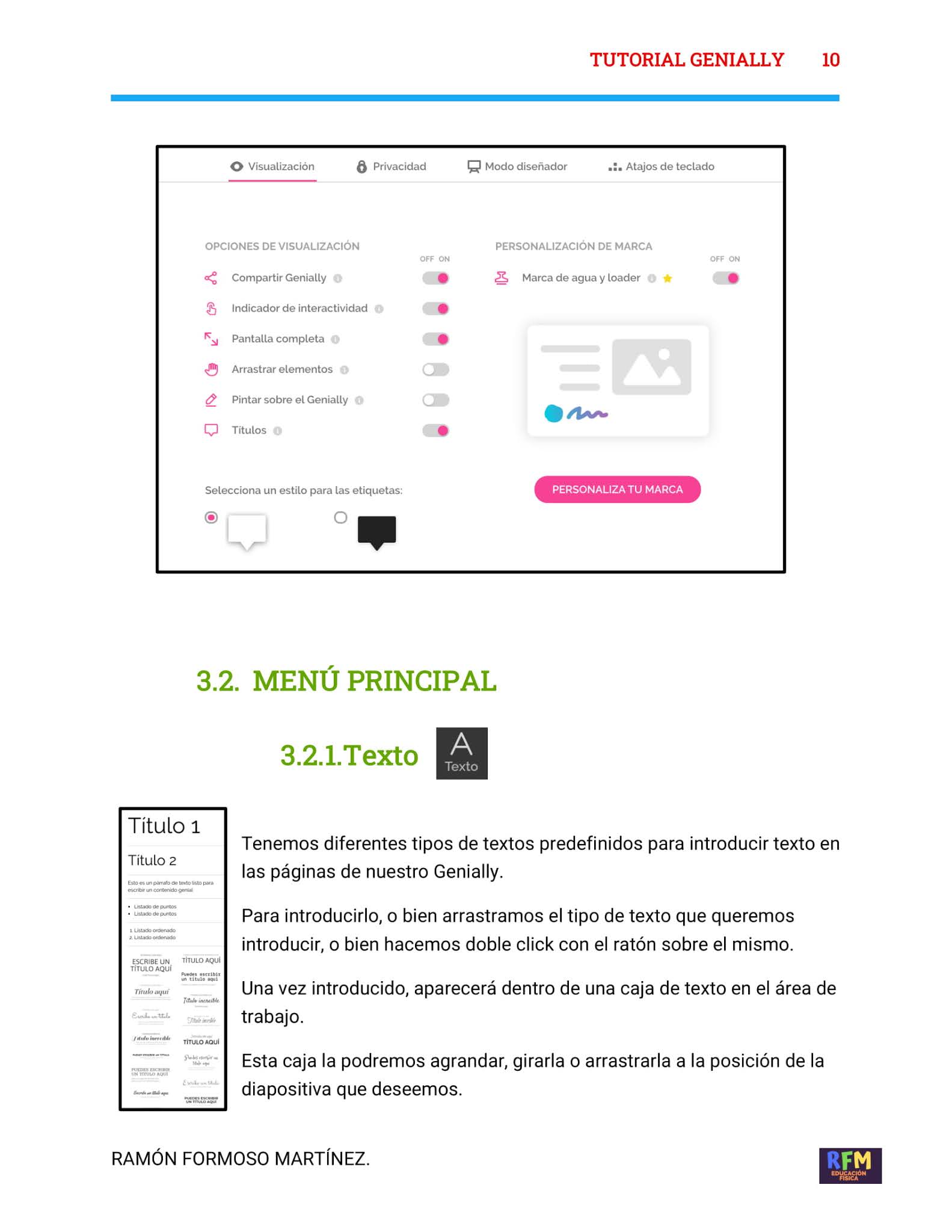 Educación y Tecnología: TUTORIAL DE LA PLATAFORMA GENIALLY