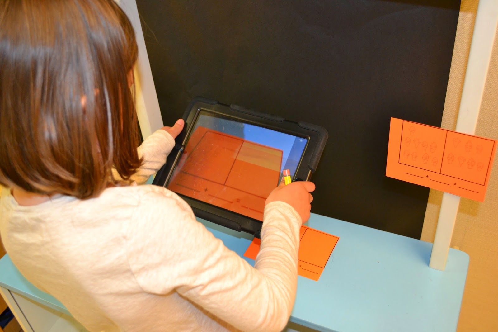 First Grade Funtastic: Ice Cream and iPad Day