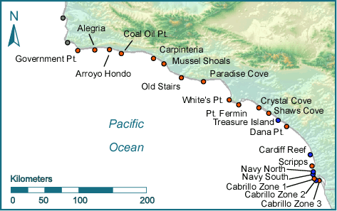 Intertidal Zone Map