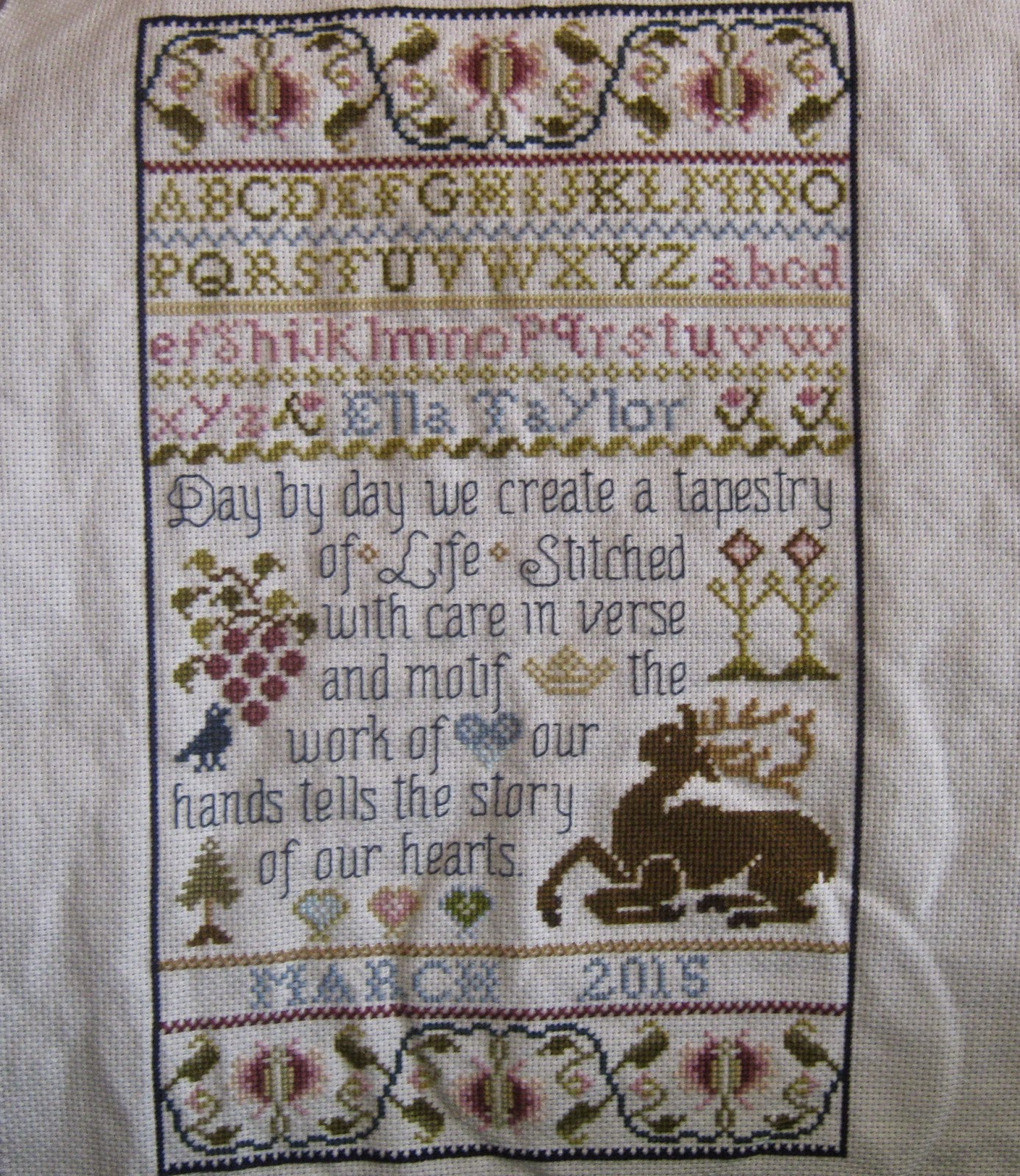My Cross Stitch Blog: 2015