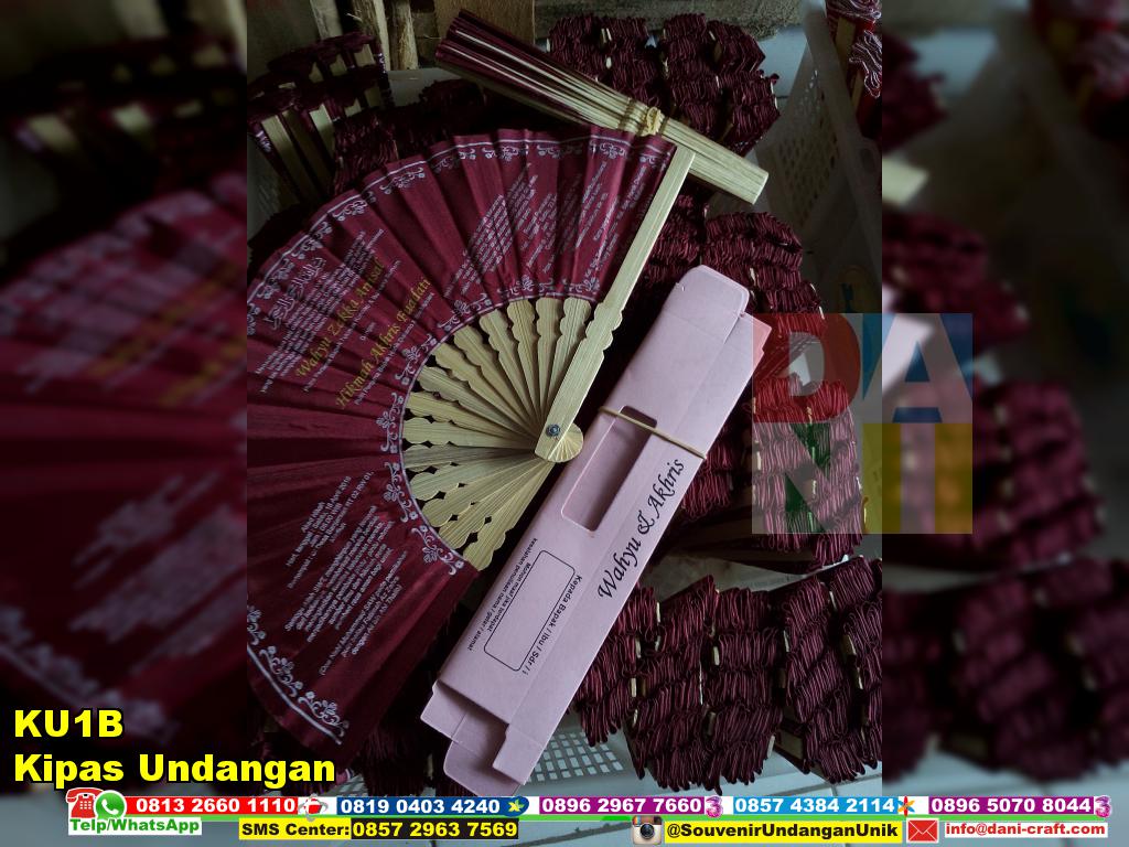 undangan pernikahan, UNDANGAN KIPAS | Souvenir Pernikahan