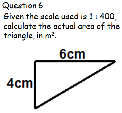 aay TUITION : F3 math Chapter 4 scale drawing - Q6 & 7
