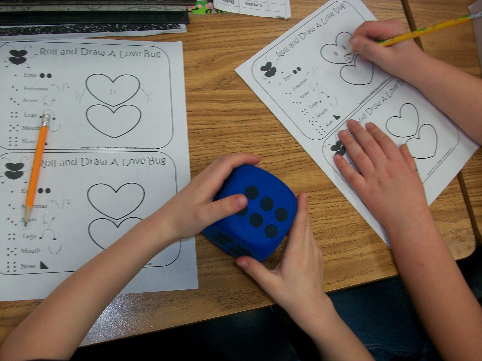 The Very Busy First Graders: Freebie Friday & Valentine's Day