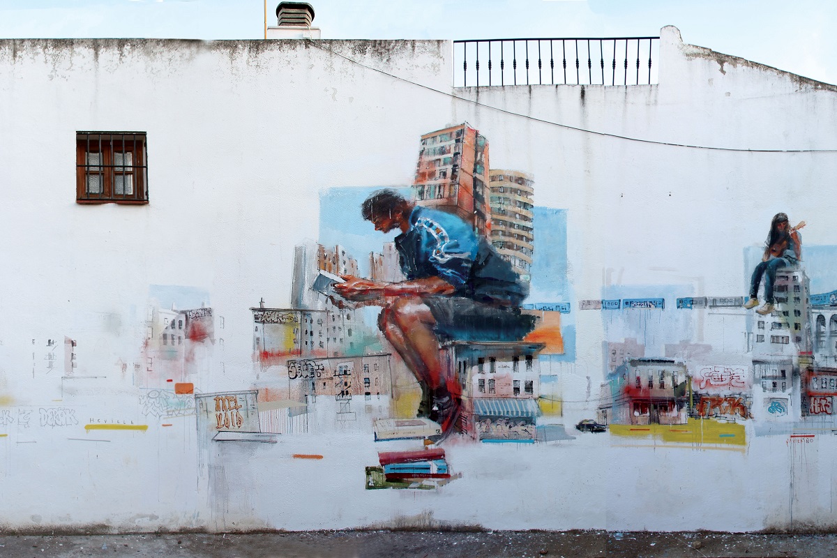 bibliolunetta: ARTE URBANA A LUNETTA: Sebas Velasco 2018