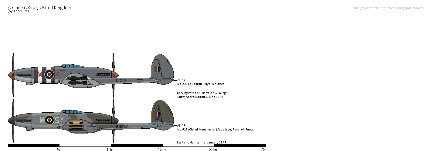 War Machines Drawn: Airspeed AS.47/48/49